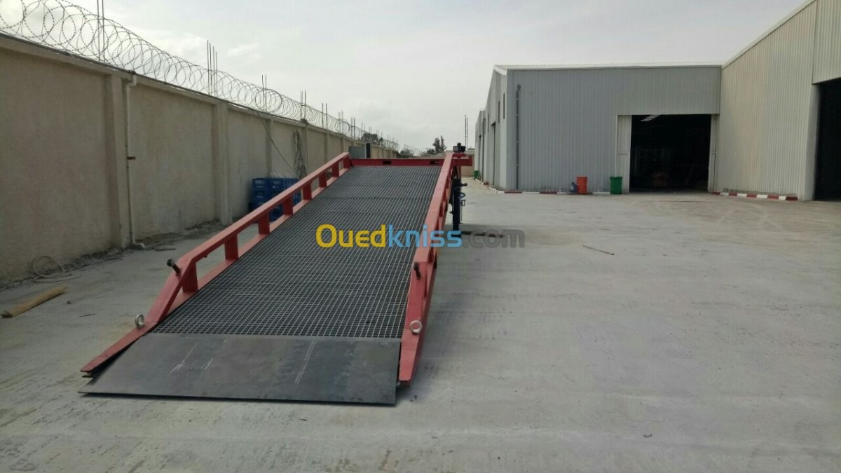 quai et rampe de chargement mobile - Béjaïa Algérie