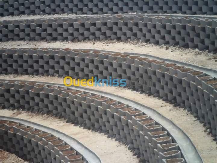 Les atalus en béton - Alger Algérie