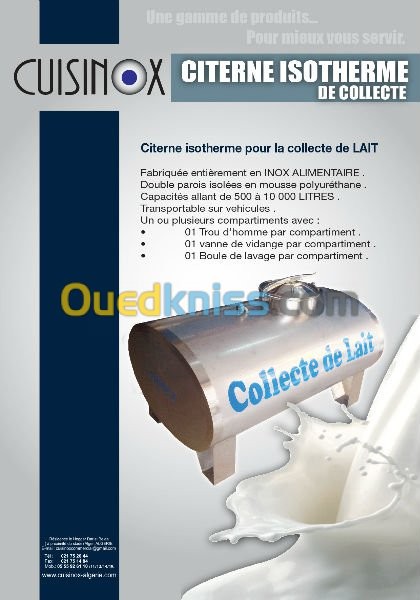 FABRICATION DES PRODUITS EN INOX - Tizi Ouzou Algérie