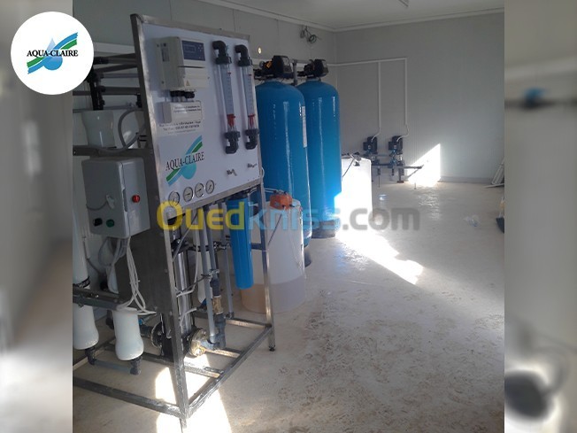 Fabrication, installation et maintenance des équipements de traitement des eaux. - Alger Algérie