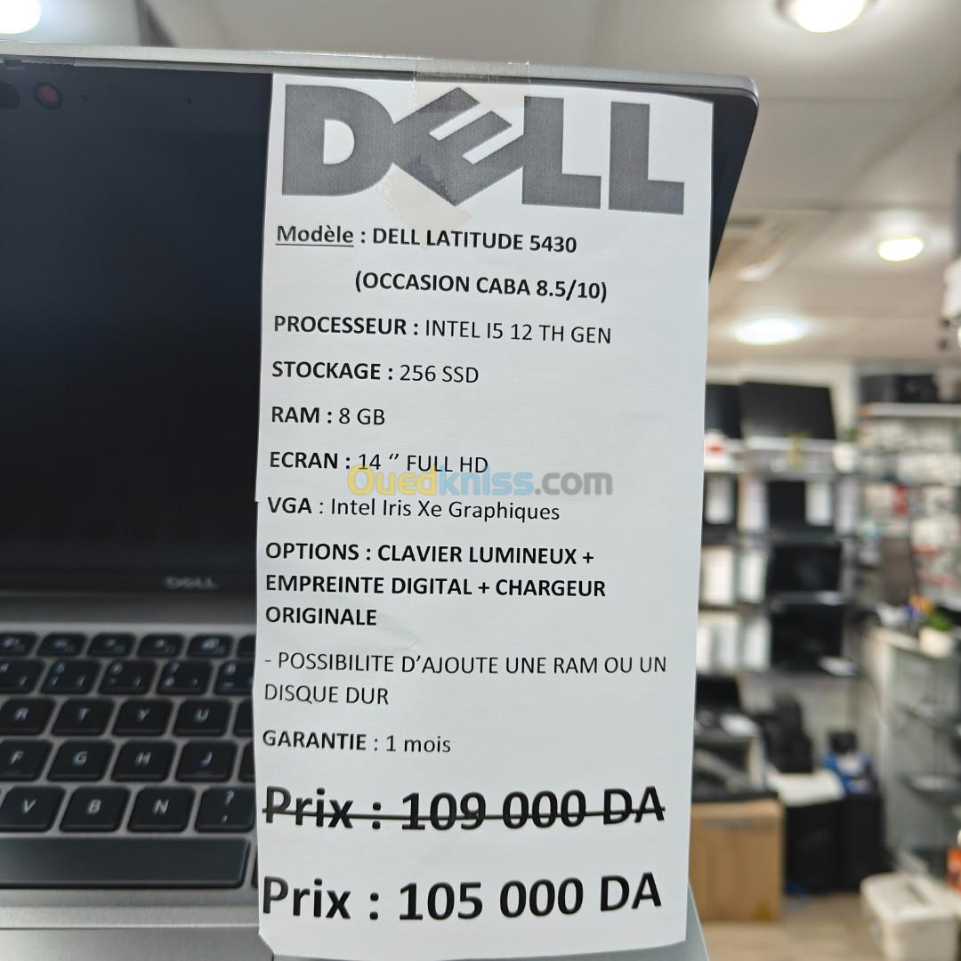 DELL LATITUDE 5430 / I5 12EME / 256-8 / IRIS XE - Constantine