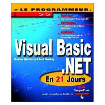 Visual basic.net en 21 jours الجزائر درارية - واد كنيس - الجزائر