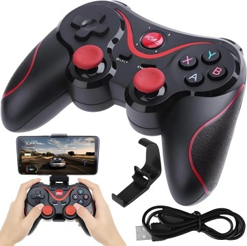 Manette Sans Fil Bluetooth X3 Compatible Pc - Android - Ios - Box Tv ...