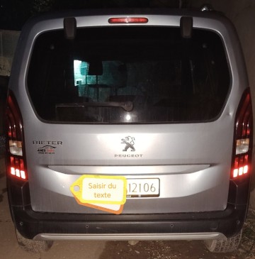 Peugeot rifter 2021 toutes options بجاية بجاية - واد كنيس - الجزائر