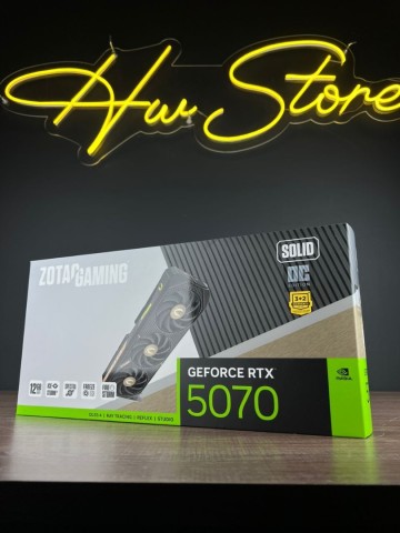 ZOTAC SOLID RTX 5070 12GB OC GDDR7 الجزائر بولوغين - واد كنيس - الجزائر