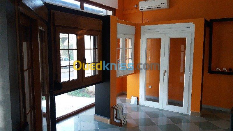 réalisation et l'installation Porte/fenêtre Pvc - Alger Algérie