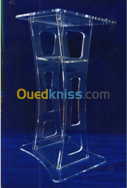 PRESENTOIRE & SUPPORT EN PLEXIGLAS - Alger Algérie