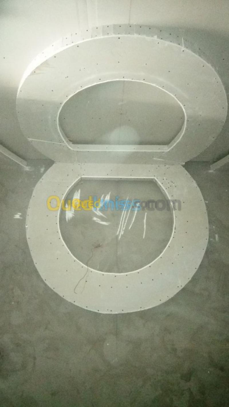 Placo platre BA13 et PVC Alger Dar el beida - Ouedkniss.com - Algérie