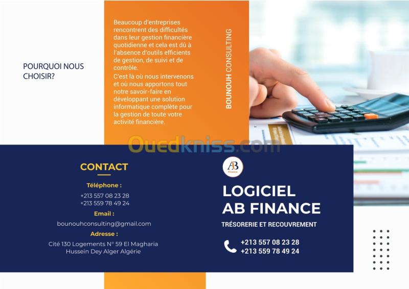 Logiciel AB Finance pour Trésorerie-Recouvrement - الجزائر الجزائر