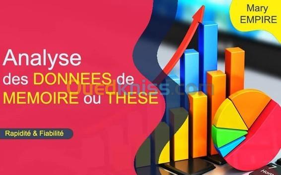 Analyse de données تحليل البينات Pyhton , Power BI, Spss, Stata, Xlstat ...