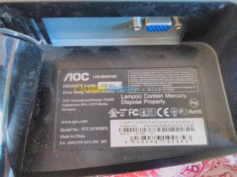 Ecran AOC LCD (TFT) - Blida Algérie