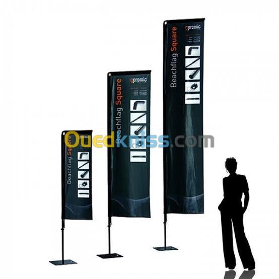 Drapeaux publicitaire Tlemcen Remchi - Ouedkniss.com - Algérie
