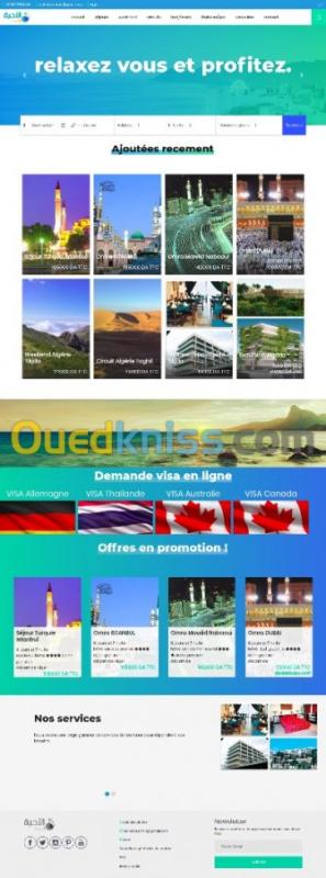 Création et conception de site web Alger Sidi mhamed - Ouedkniss.com - Algérie