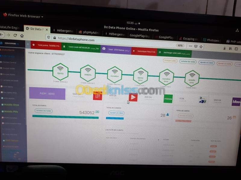 site web flexy Mila Grarem gouga - Ouedkniss.com - Algérie