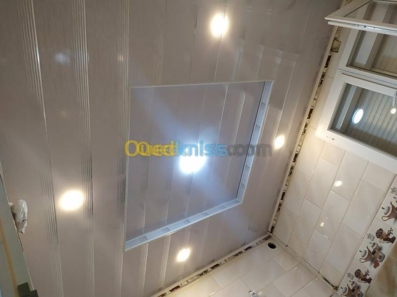 montage faut plafond en PVC - Alger Algérie