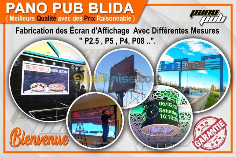 Ecran Geant LED Blida Chiffa - Ouedkniss.com - Algérie