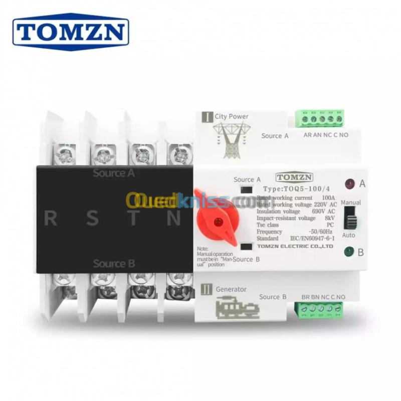 Inverseur de source automatique 100A - Mostaganem Algérie