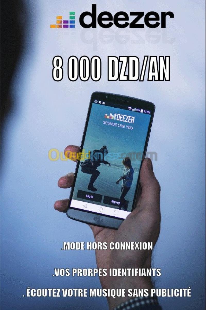 DEEZER PREMIUM Alger Kouba - Ouedkniss.com - Algérie