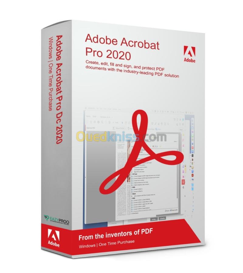 Adobe Acrobat Pro 2020 serial pc Alger Bab ezzouar - Ouedkniss.com ...