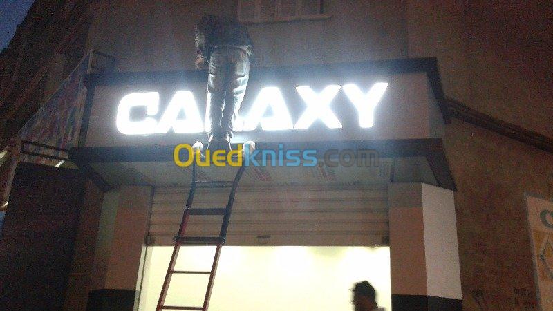 Alucobond,Lettre en relief plexi,LED. - الجزائر الجزائر