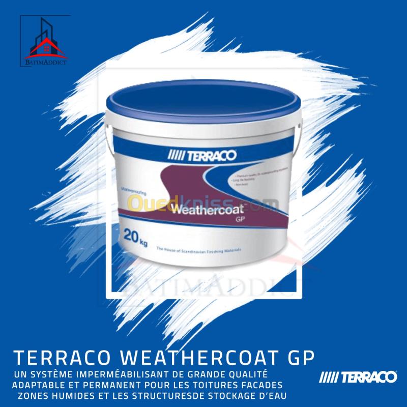 IMPERMÉABILISANT ALIMENTAIRE TERRACO WEATHERCOAT GP 20KG Alger Saoula - Ouedkniss.com - Algérie