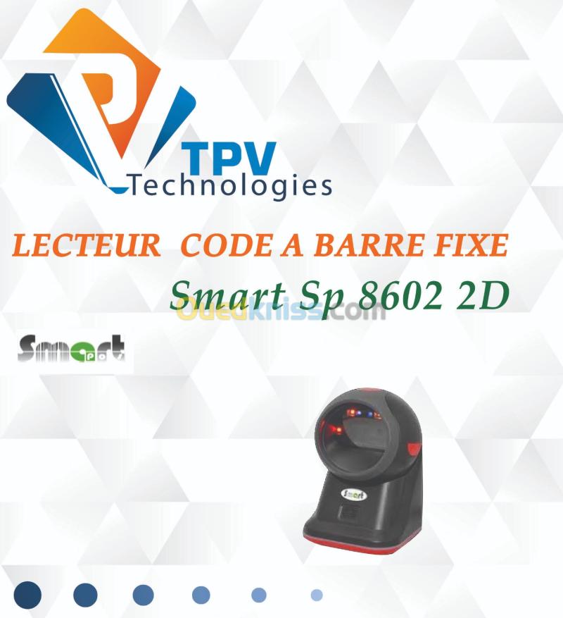 LECTURE CODE A BAR FIXE Smart Sp-8608 2D Alger Kouba - Ouedkniss.com ...