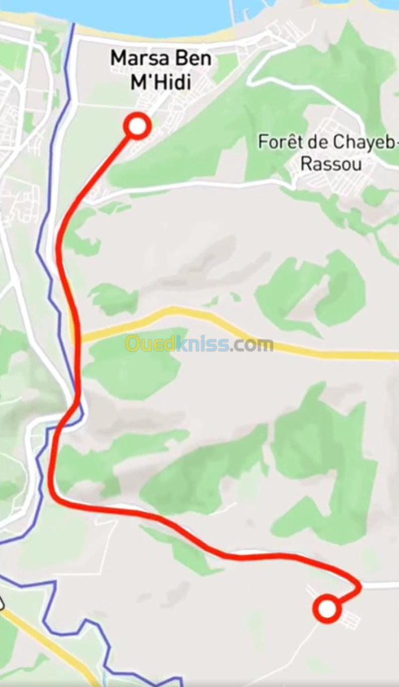 Location Appartement Tlemcen Marsa ben mhidi - Tlemcen Algérie