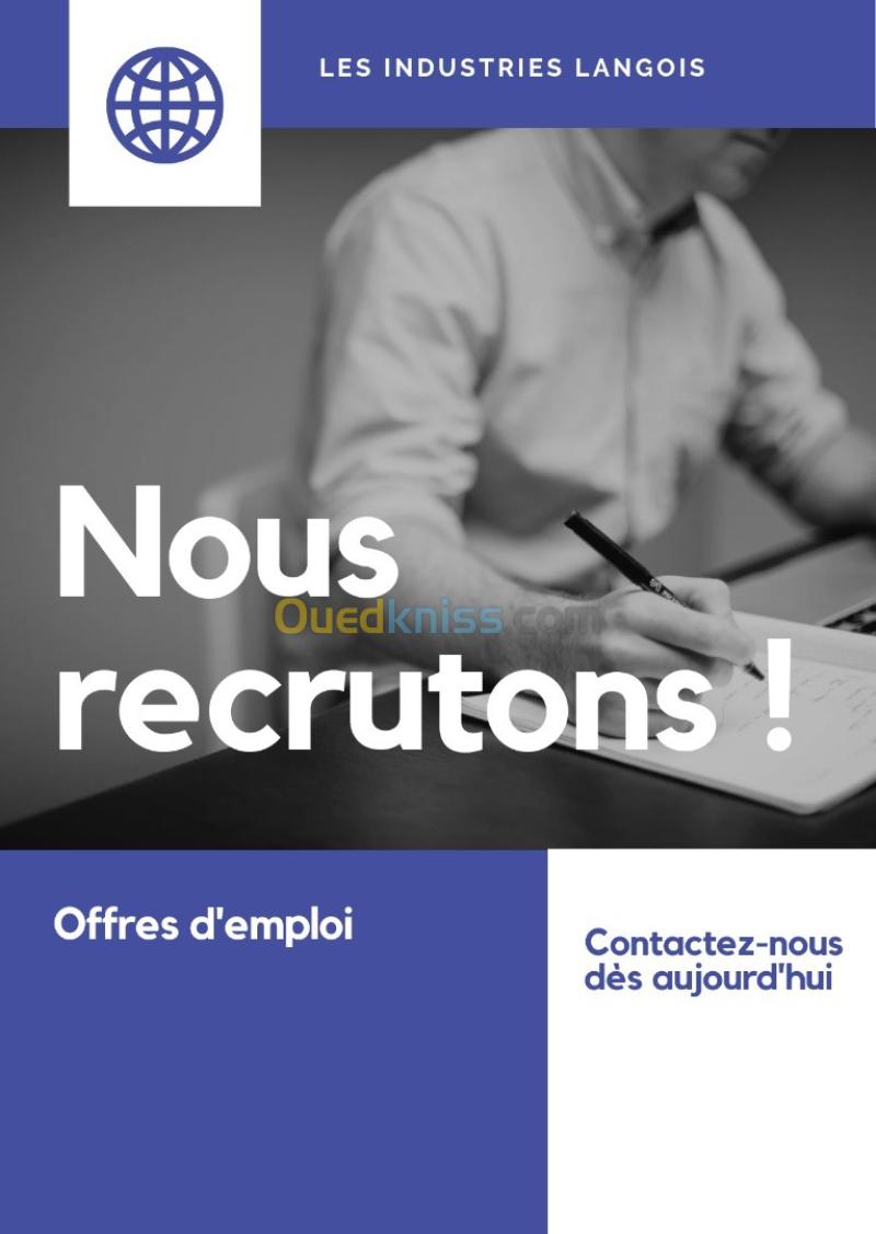 Nous recrutons Alger Bourouba - Ouedkniss.com - Algérie