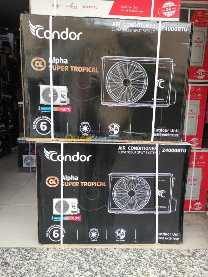 PROMOTION CLIMATISEUR CONDOR 24000 BTU SUPER TROPICAL - Alger Algérie