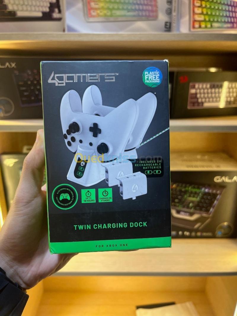 Station De Charge 4GAMERS SX-C100 Avec 2 Batteries Manette Xbox ONE - Alger Algeria