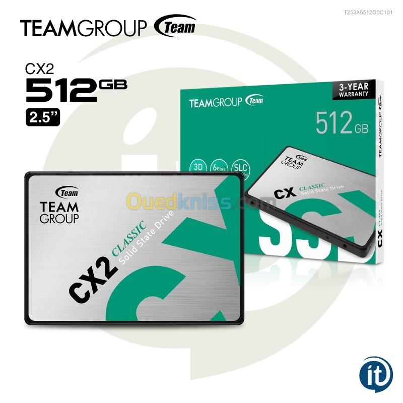 SSD TEAM GROUP CX2 512GB - Alger Algeria
