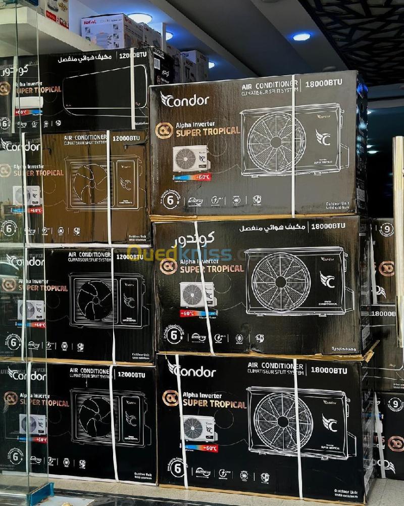 Climatiseur Condor 12000 super tropical alpha INVERTER - الجلفة الجزائر