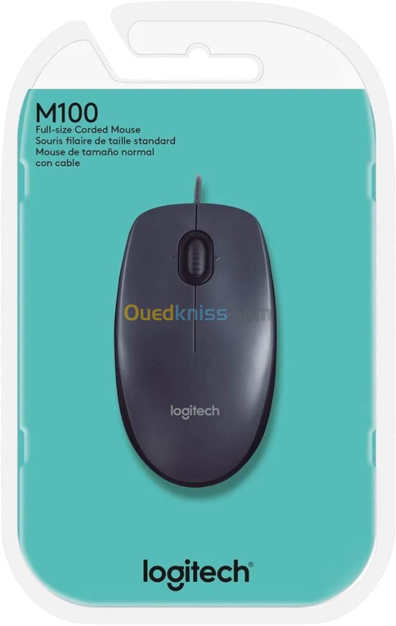 SOURIS LOGITECH M100 (FILAIRE) - Béjaïa Algérie