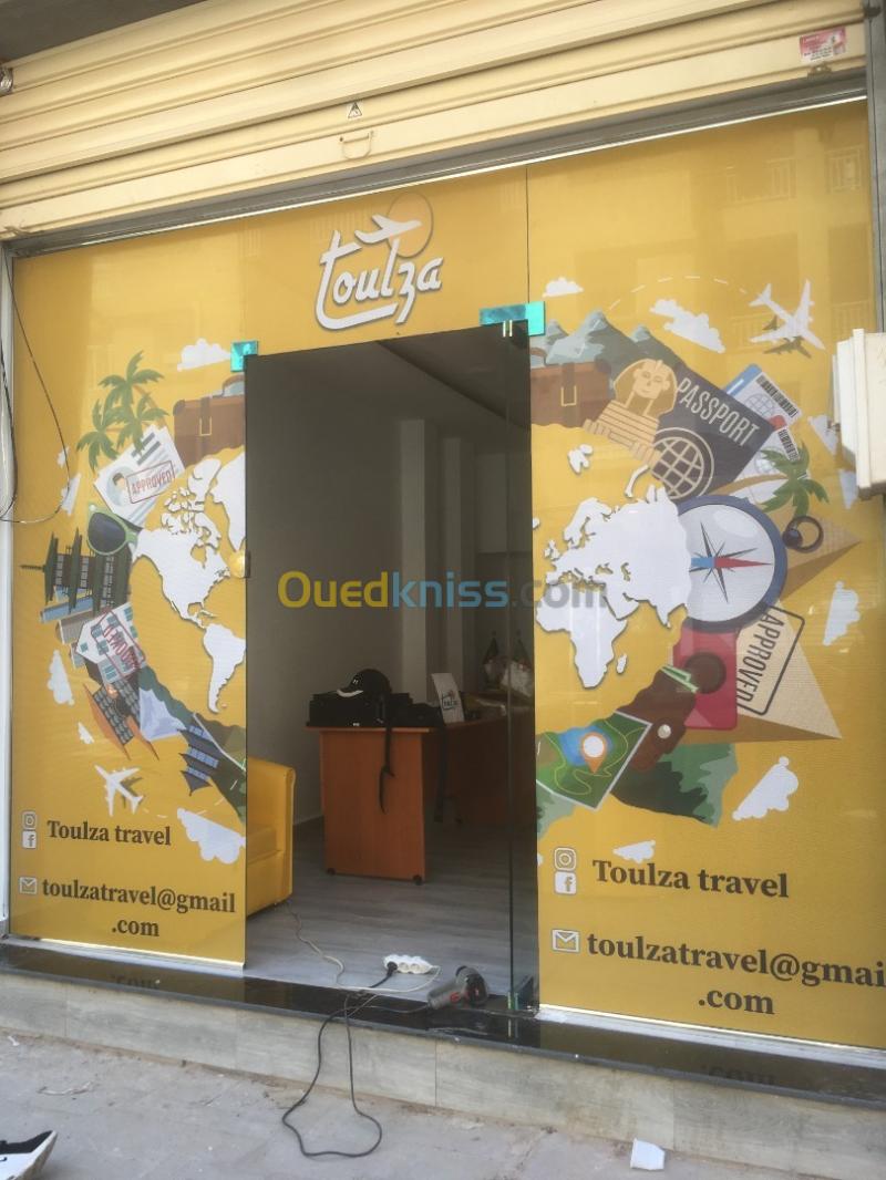 impression one way / bache / PP - بومرداس الجزائر